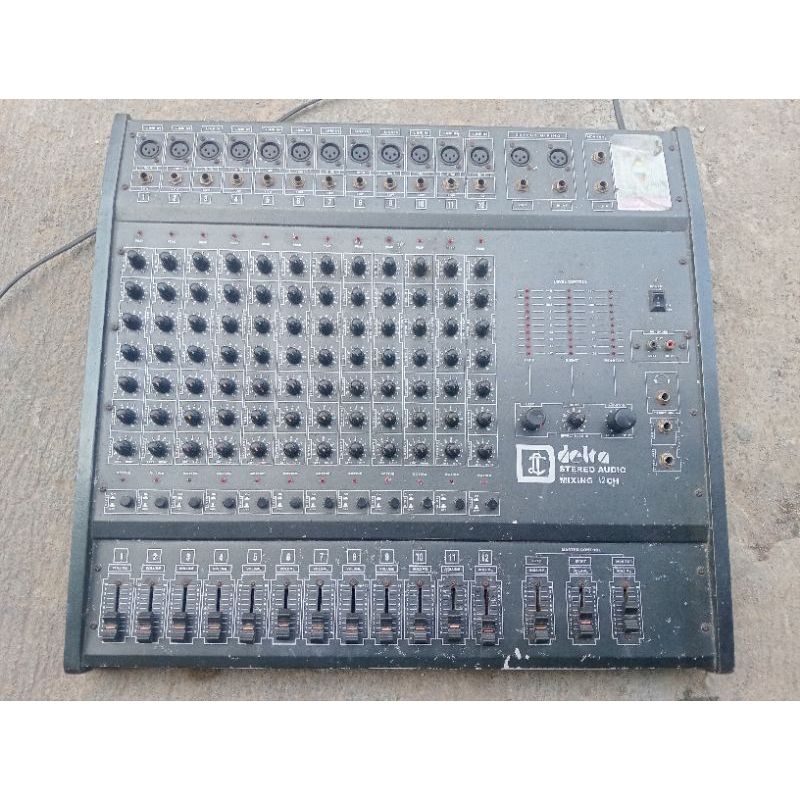 Jual Mixer Rakitan 12 channel delta stereo | Shopee Indonesia