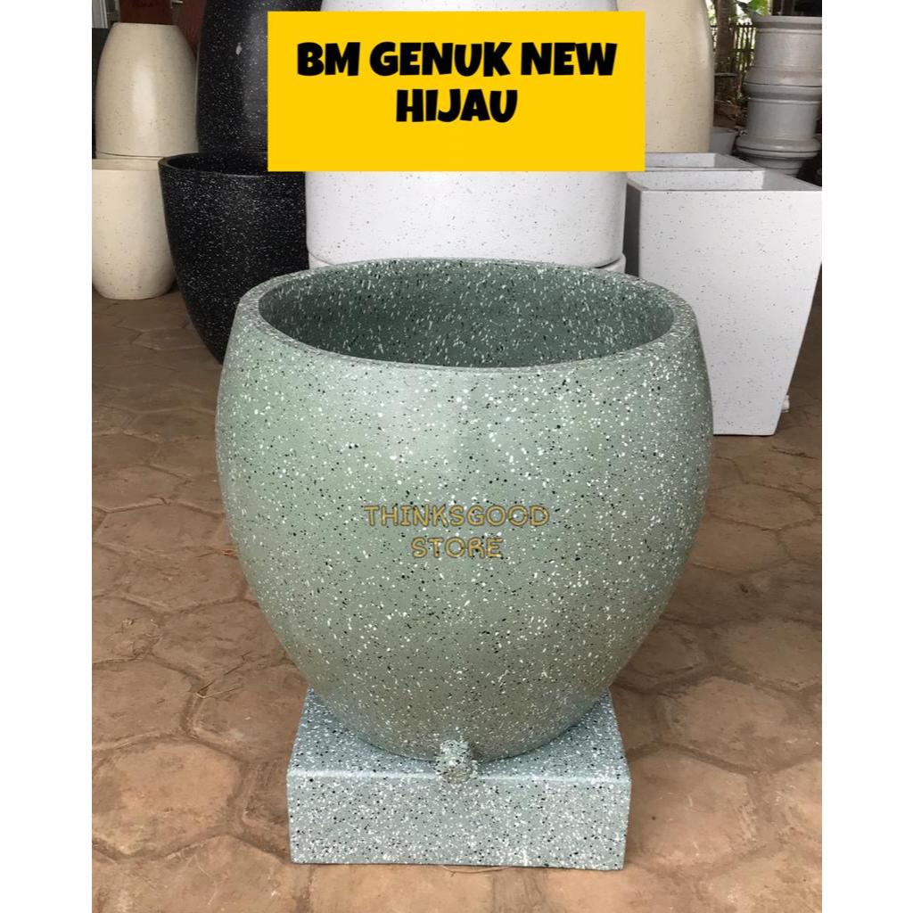 Jual BAK MANDI GENTONG AIR MINIMALIS MODEL TERASO GENUK NEW HIJAU TYPE ...