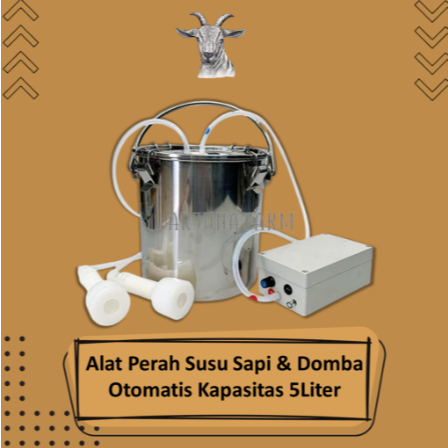 Jual Alat Perah Elektrik Perah Susu Sapi Kambing Domba 5Liter | Shopee ...