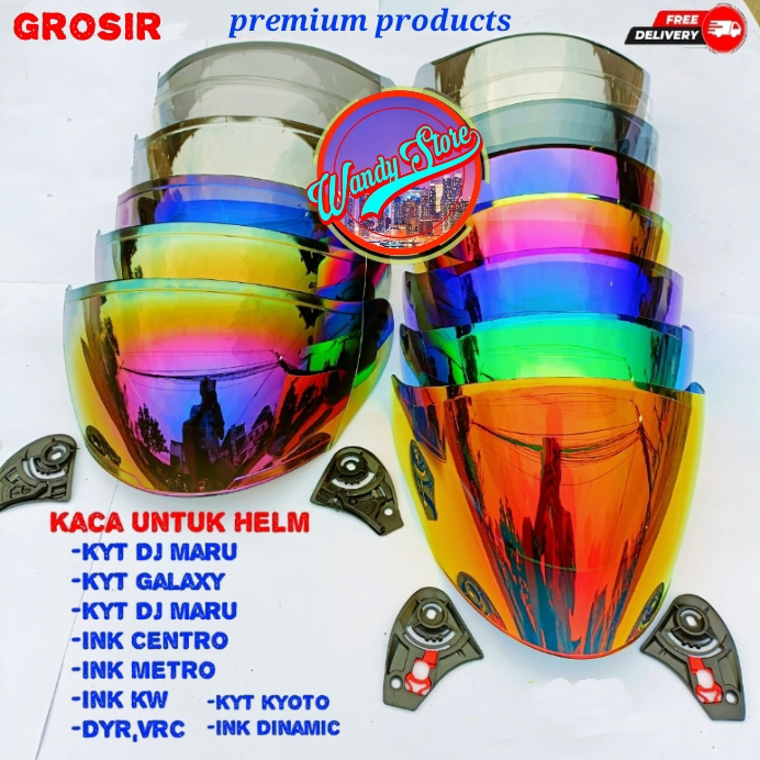 Jual KACA HELM INK CENTRO ,KYT DJ MARU,KYT GALAXY KYT KYOTO ( COD ...