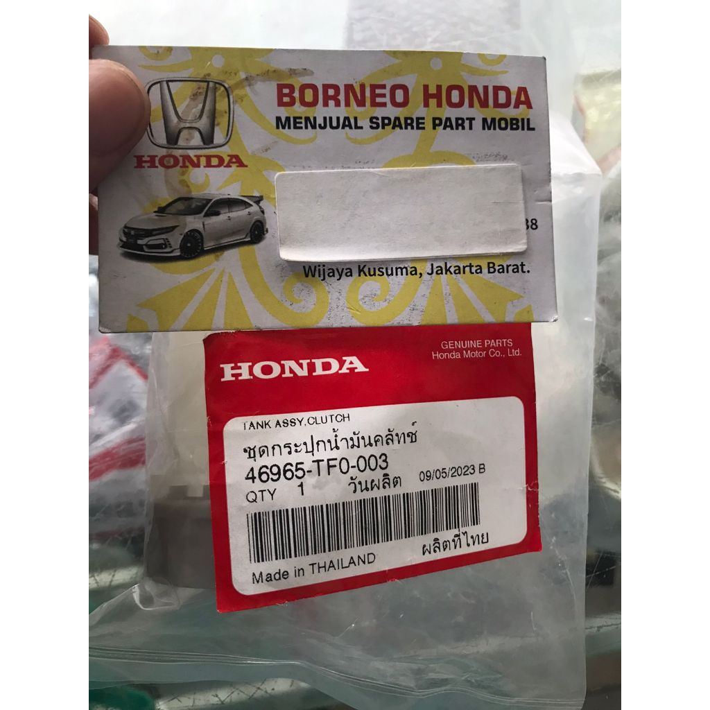 Jual TABUNG TANK OLI BOTOL MINYAK MASTER KOPLING JAZZ GE8 CIVIC FB1 ...