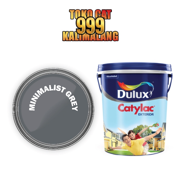 Jual Cat Tembok Rumah Dulux Catylac Exterior Warna Minimalist Grey ...