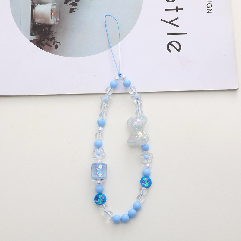 Jual PHONE STRAP CHARM TALI GANTUNGAN HP HANDPHONE BLUE COLOR | Shopee ...