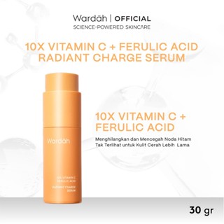 Jual Wardah 10% Vitamin C + Ferulic Acid Radiant Charge Serum 20 ml - Brightening Serum yang ...
