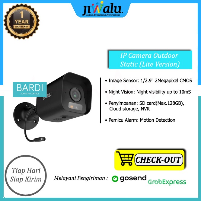 Jual BARDI IP Camera Outdoor Static ( Lite Version ) | Shopee Indonesia