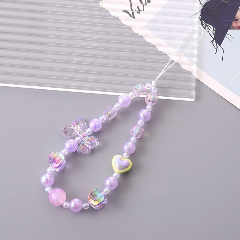 Jual PHONE STRAP CHARM TALI GANTUNGAN HP HANDPHONE LILAC COLOR | Shopee ...