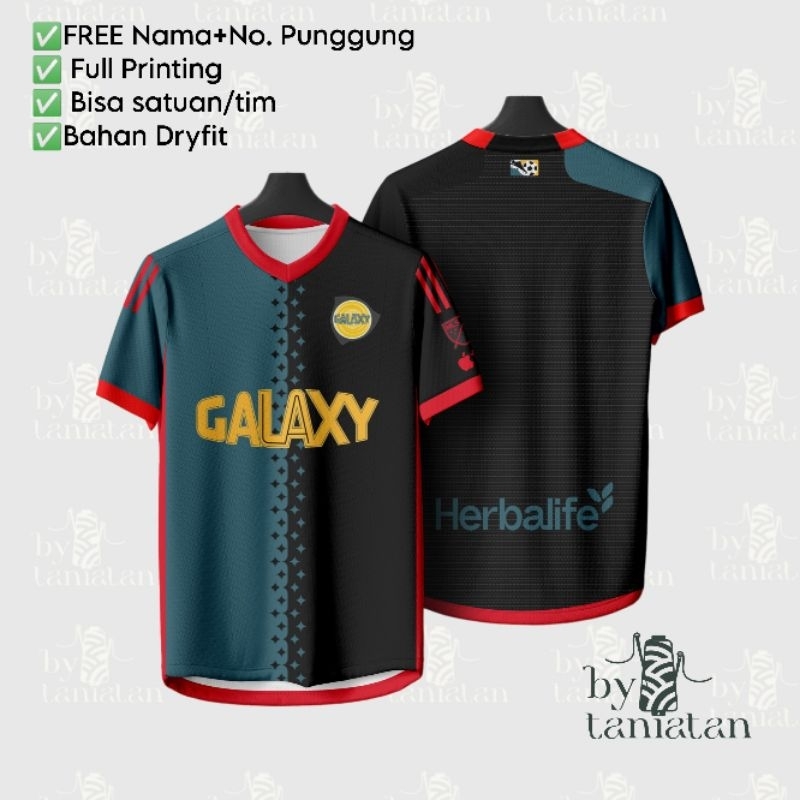 Jual JERSEY LA GALAXY 3rd THIRD 2024 FULL PRINTING ( Free Nama + No ...