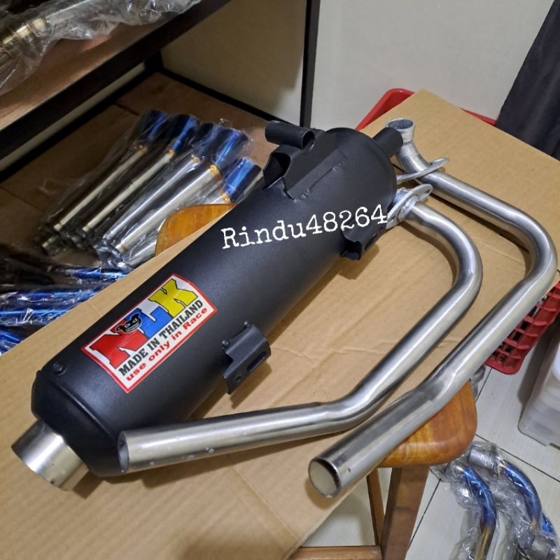 Jual muffler pipe chicken pipe/ NLK power pipe for mio sporty mio i125 ...