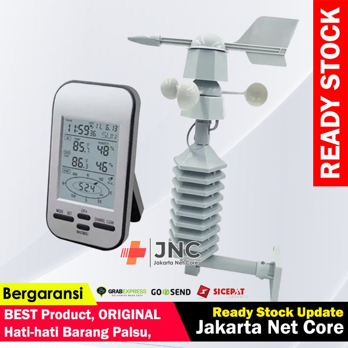Jual PRO Digital Anemometer Weather Station + Wind Speed and Direction ...