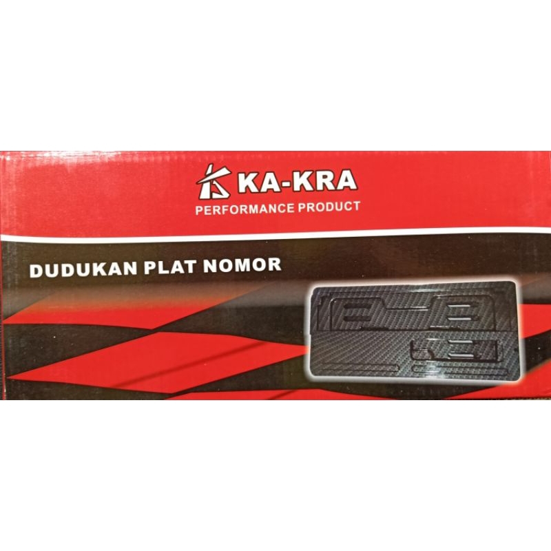 Jual Bingkai Plat Motor Carbon Ka-Kra | Shopee Indonesia