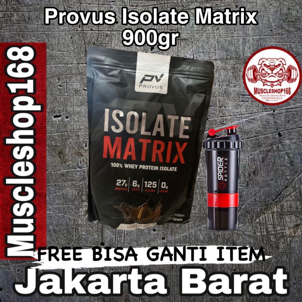 Jual Provus Isolate Matrix 2 Lbs 900 gr 100% Whey Isolate Protein BPOM ...