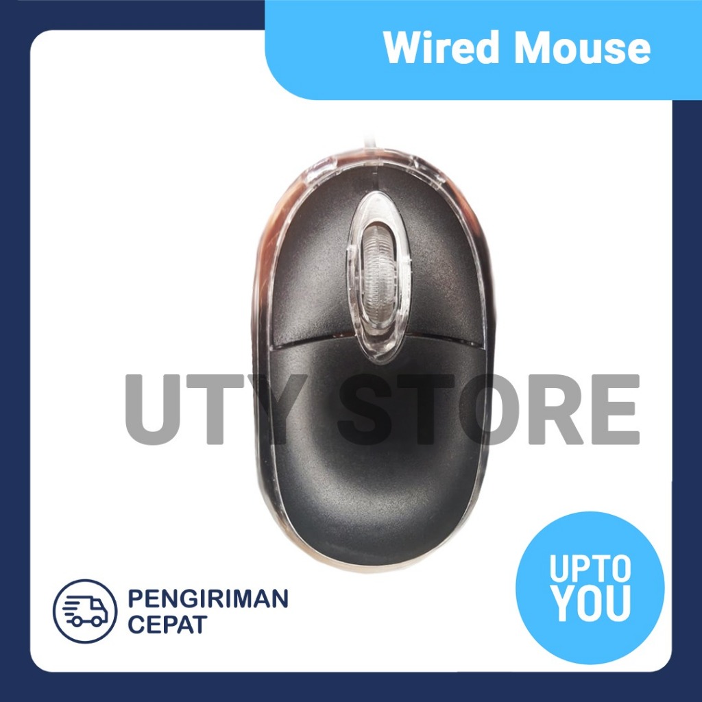 Jual Mouse Kabel USB Komputer / Desktop / Mouse Kabel USB Laptop ...