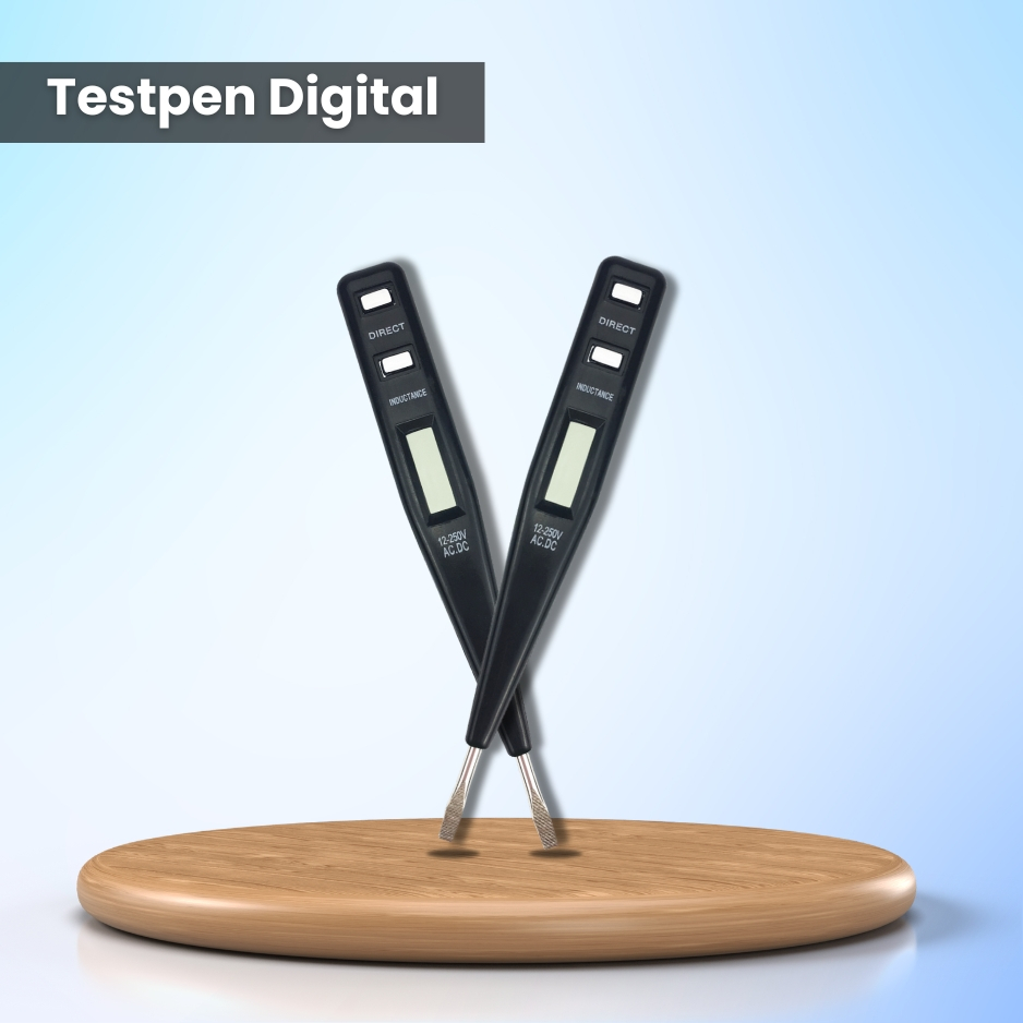 Jual Test Pen Digital Listrik Voltage Alat Tester Arus AC DC Test Cek ...