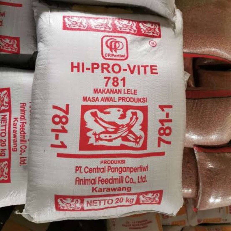 Jual Hi pro vite 781 -1 Pakan Ikan lele nila patin 781 -1 Hi Pro Vite ...