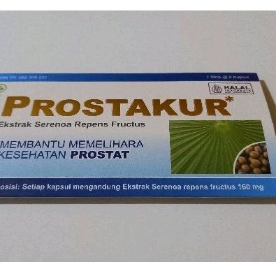 Jual Kapsul Prostakur Strip 6s Jaga Kesehatan Prostat | Shopee Indonesia