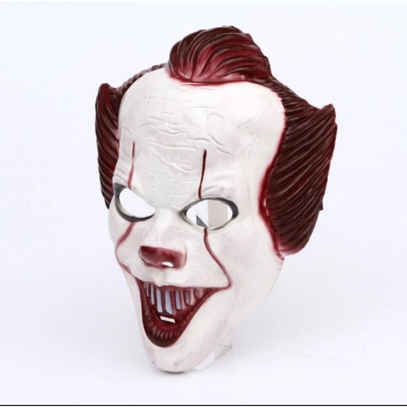 Jual Topeng Badut Seram Topeng Haloween Party Mask 1219-309 | Shopee ...