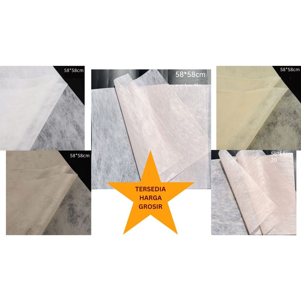 Jual (5 Lembar) Paper Kertas Tissue Tipis | Shopee Indonesia