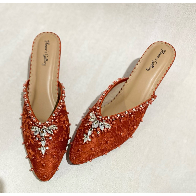 Jual PRETTYTREE/ teracota wedding shoes murah / sepatu pengantin ...