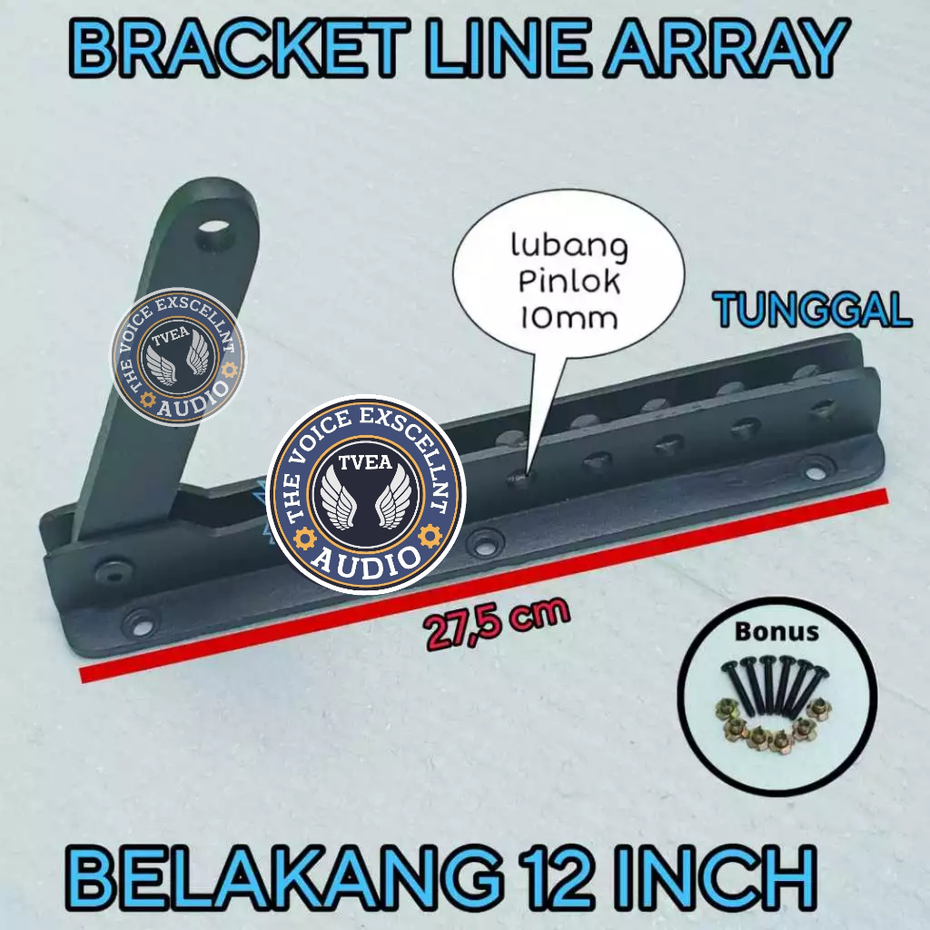 Jual Bracket BOX LINE ARRAY 12 inch (BELAKANG) / Breket 12" Gantung Bahan Diral | Shopee Indonesia