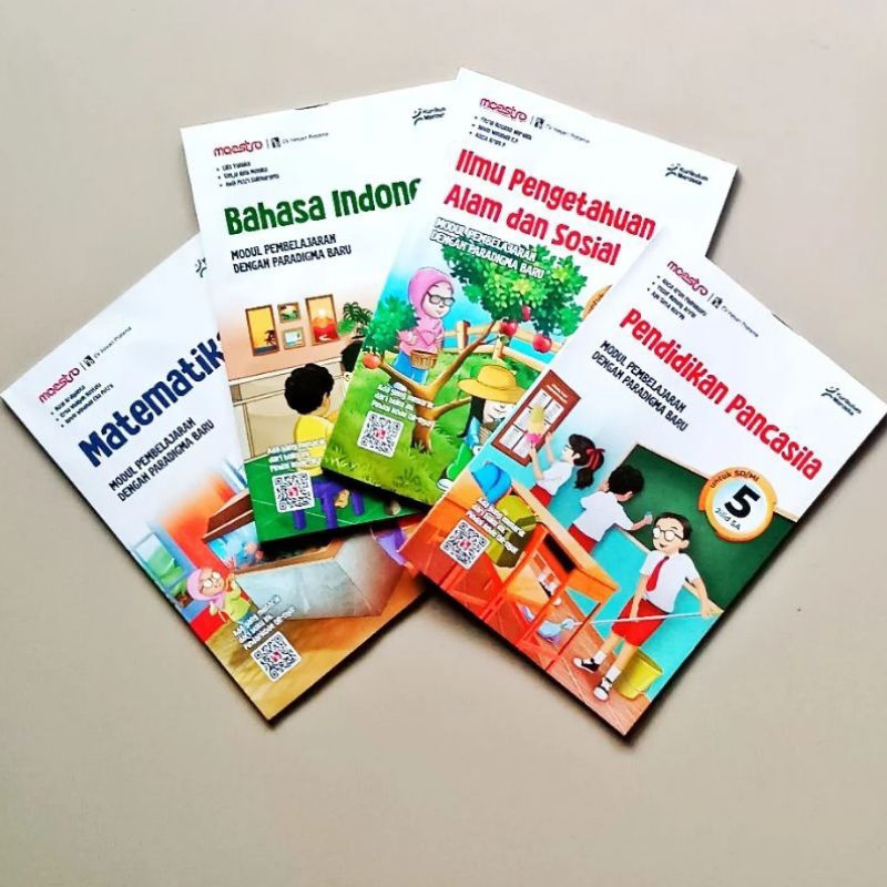 Jual LKS Maestro kelas/Klas 5 SD Kurikulum Merdeka Semester 1 Terbaru ...
