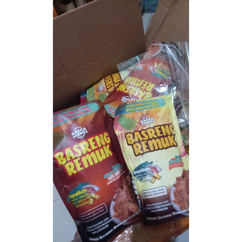 Jual New PACK BASRENG dan PISANG REMUK RACCA FOODIES READY STOCK SIAP ...