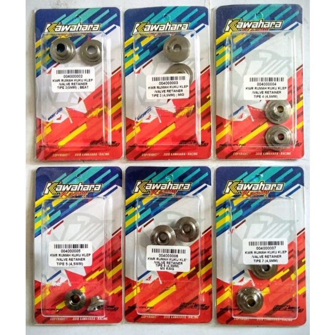Jual RETAINER TOPI KLEP RACING KAWAHARA 4,5 mm 5mm TYPE CEKUNG/DATAR ... Jual RETAINER TOPI KLEP RACING KAWAHARA 4,5 mm 5mm TYPE CEKUNG/DATAR ...