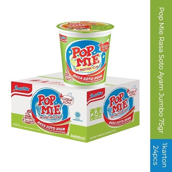 Jual 1 Dus - Pop mie rasa soto ayam isi 24 pcs | Shopee Indonesia