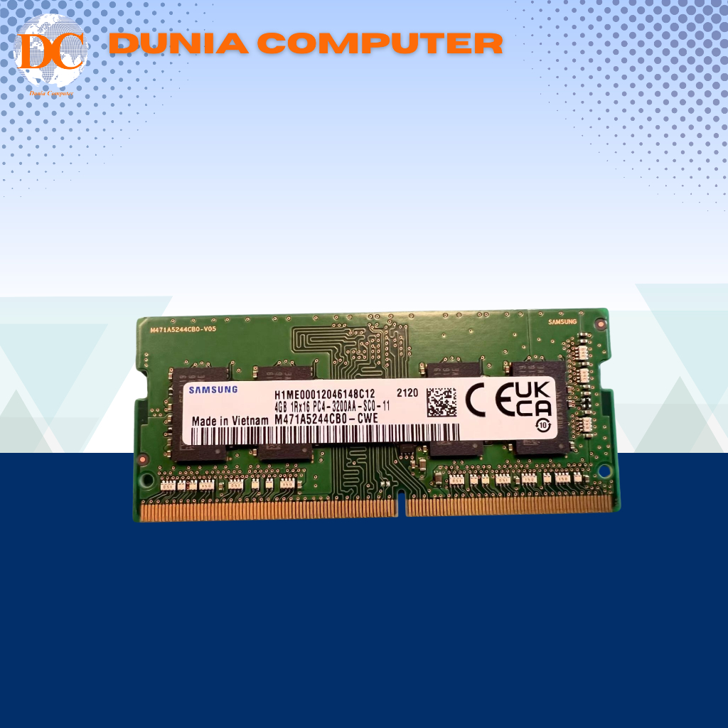 Jual RAM Samsung DDR4 4GB 3200 Notebook | Shopee Indonesia