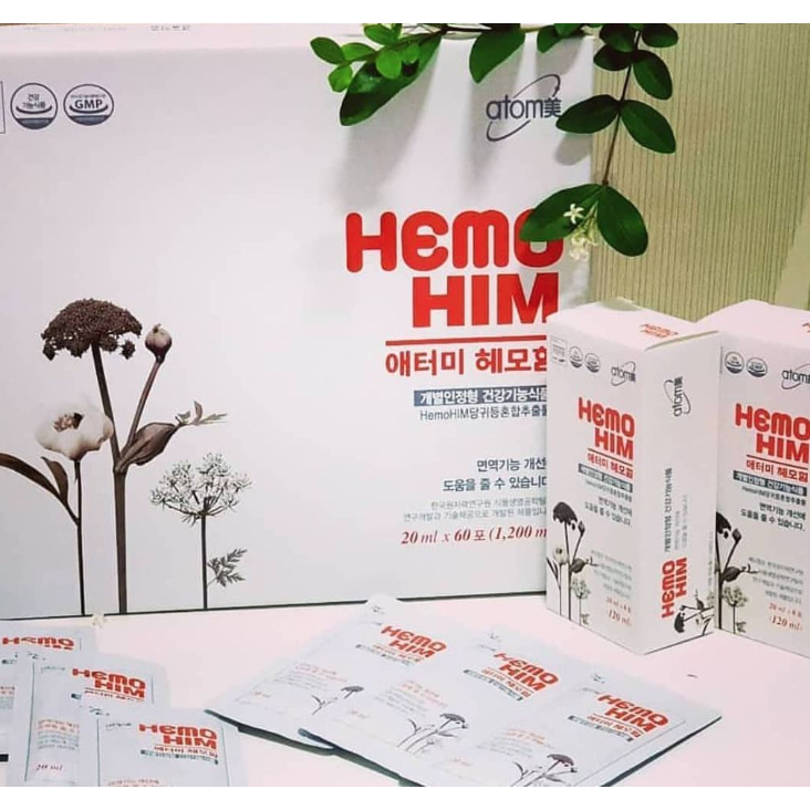 Jual Hemohim Atomy Original Korea Hemohim 1 Box Hemohim 60 Sachet ...