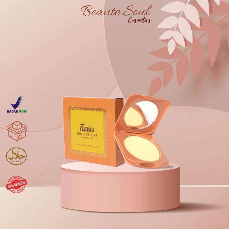 Jual Fanbo Gold Deluxe Compact Powder 20gr - Fanbo Bedak Padat Kemasan ...