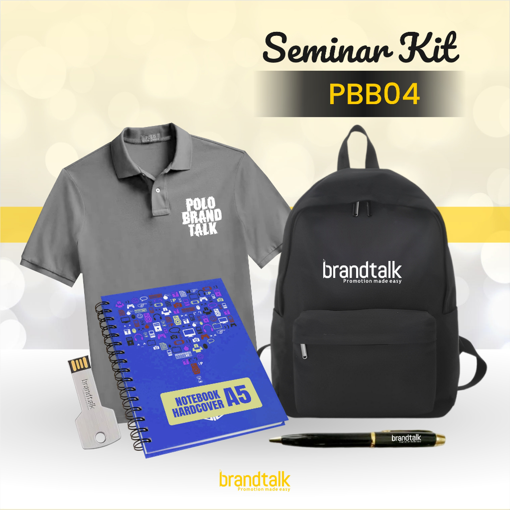 Jual Paket Seminar Kit Custom - Seminar kit custom Ekslusif isi Kaos ...