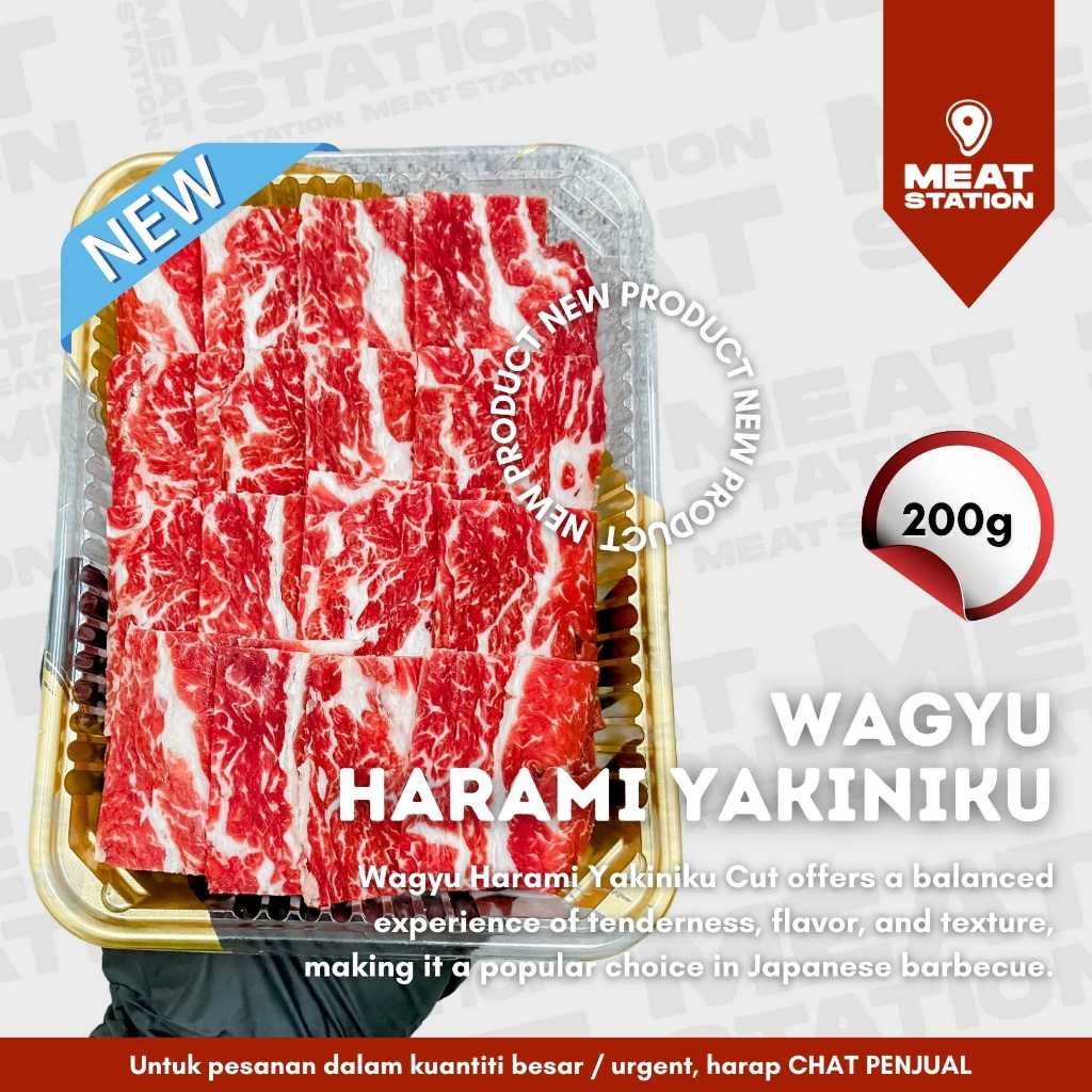 Jual Wagyu Harami Yakiniku Cut 200g / Beef Slice Cut/ Daging Sapi ...