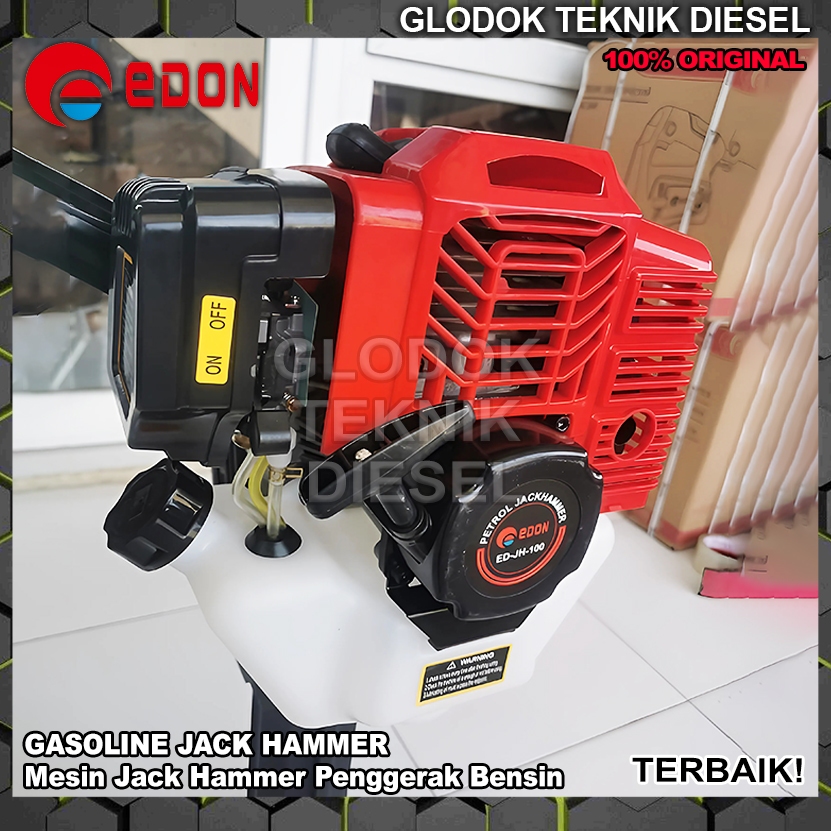 Jual Gasoline Jack Hammer Machine Mesin Bobok Tanah Beton Engine Bensin ...