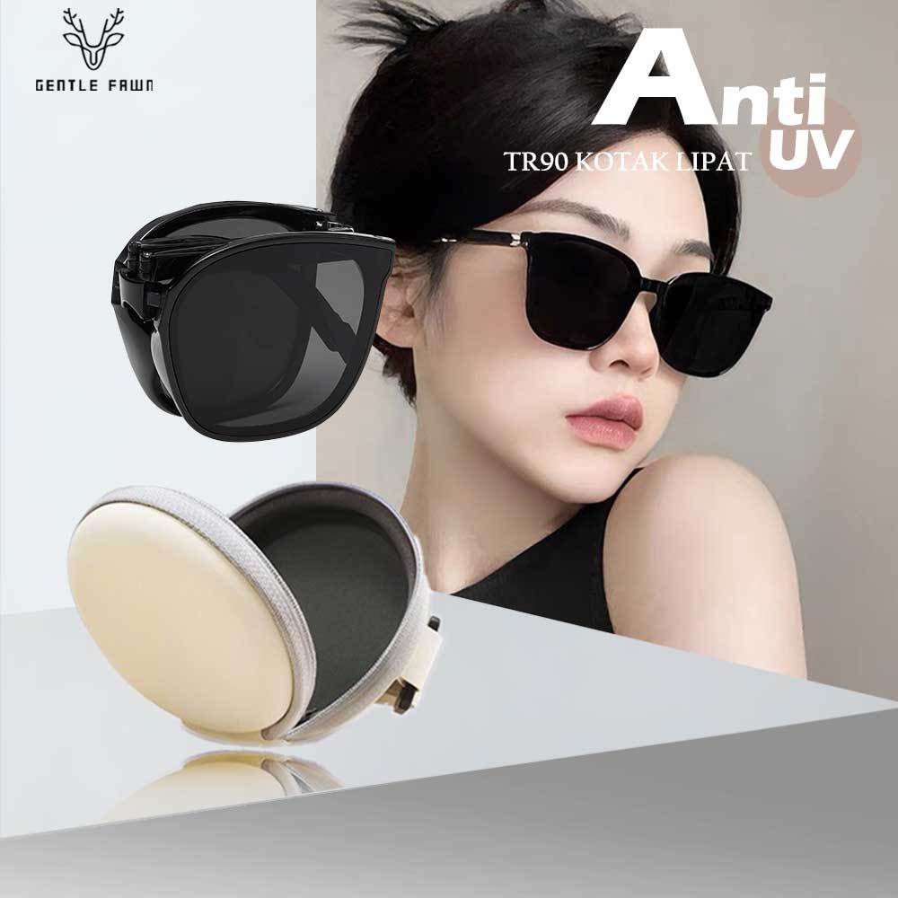 Jual Gentle Fawn Kacamata Sunglasses Lipat Affordable Anti UV 400 Anti Silau Bentuk Kotak Bahan ...