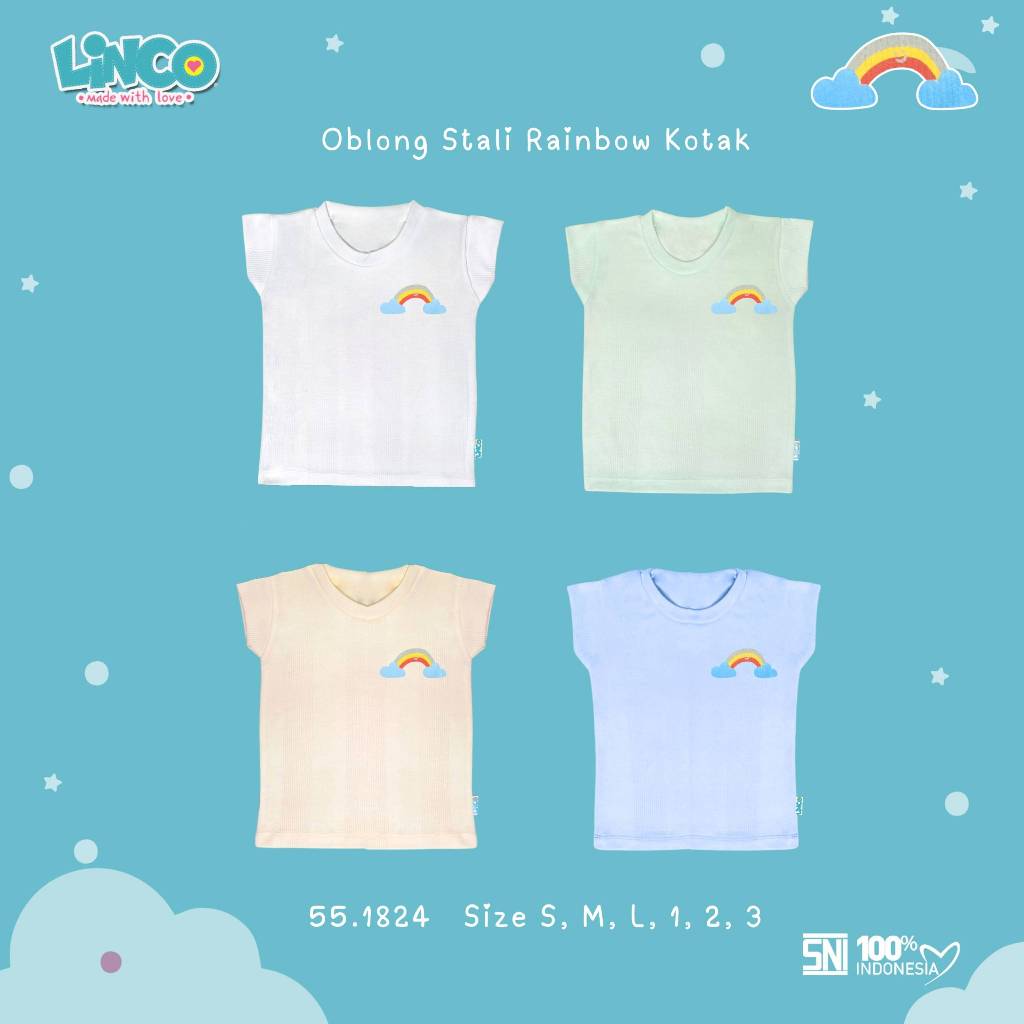 Jual LINCO Kaos Oblong Stali Bayi 3 Bulan - 3 Tahun Newborn Baby Series ...