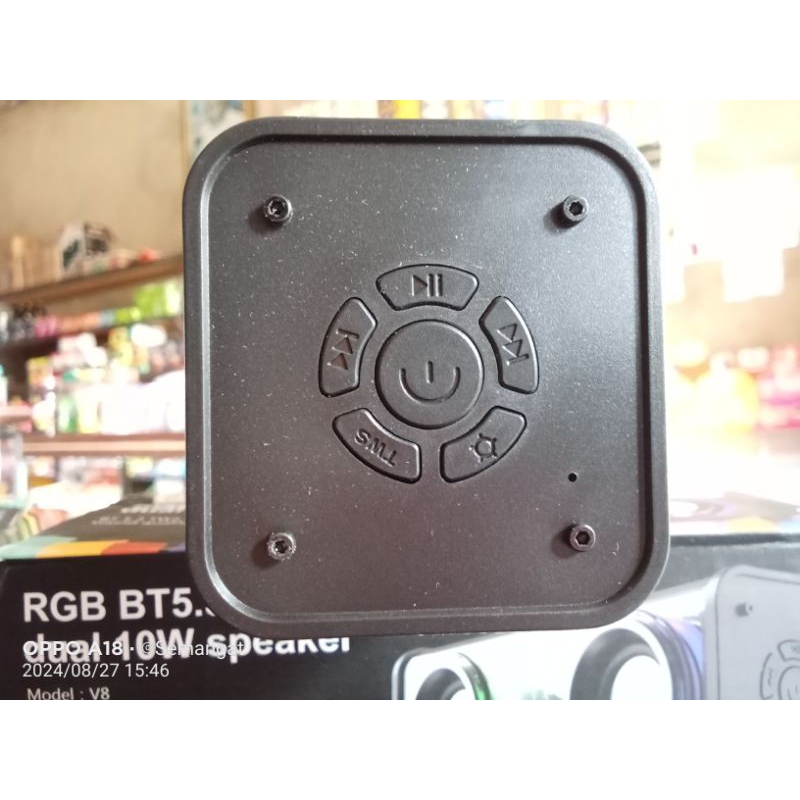 Jual SPEAKER BLUETOOTH V8 RGB BT5.3 DUAL SPEAKER | Shopee Indonesia