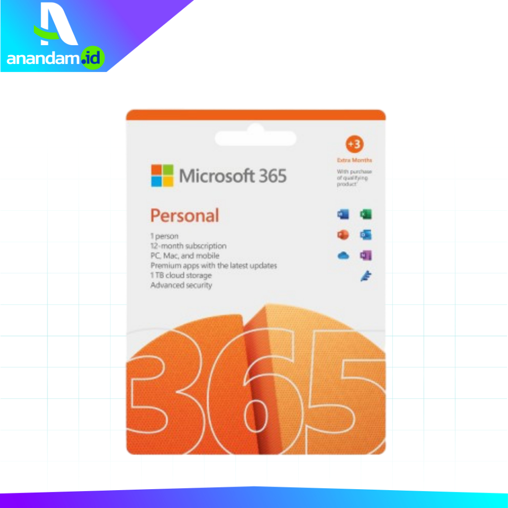 Jual Microsoft Office 365 Personal (1 Person) 12 Month Subscription | Shopee Indonesia