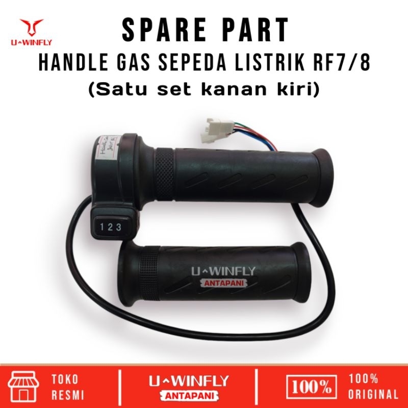 Jual Handle gas sepeda listrik uwinfly tipe RF series | Shopee Indonesia