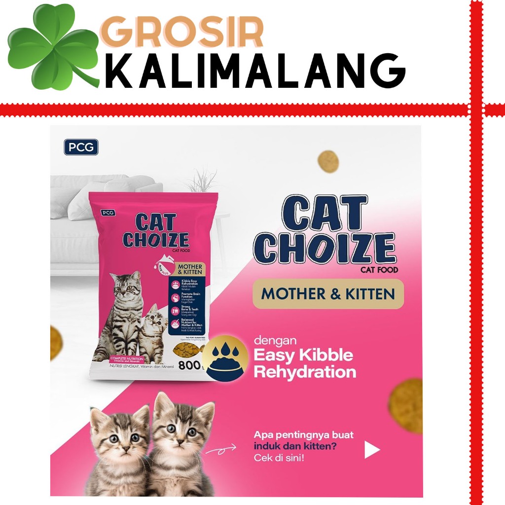 Jual Cat Choize Mother Kitten 800gr (G/G) | Shopee Indonesia