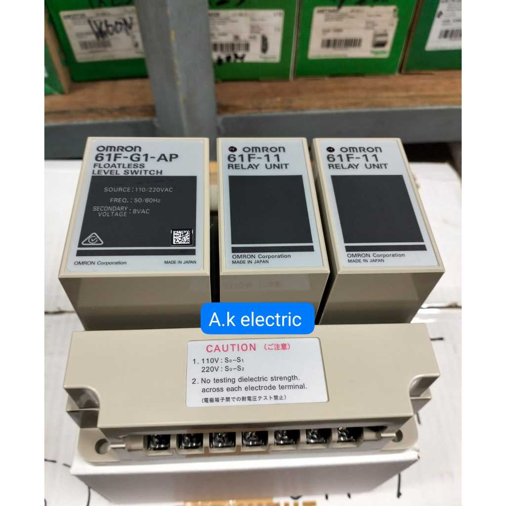 Jual Water Level Control / WLC OMRON ORIGINAL 2 Tangki 61F-G1-AP 8V AC | Shopee Indonesia