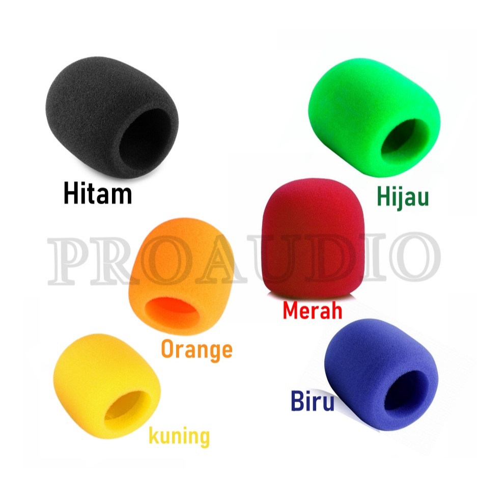 Jual BUSA MICROPHONE TEBAL / SPON MIC / SPONGE MIC / COVER MIC / FOAM ...