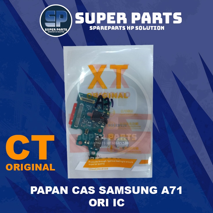 Jual PAPAN CONEKOTR CAS SAMSUNG A71 ORI IC | Shopee Indonesia