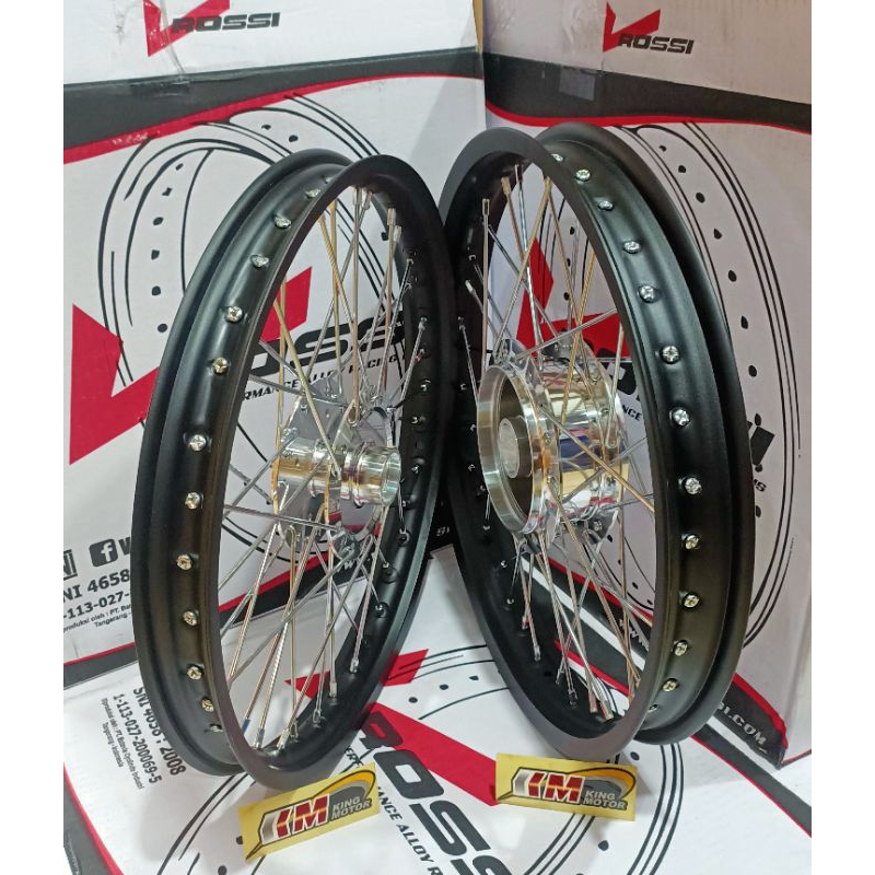 Jual Velg Jari-jari Ring 17 Paketan Merk Vrossi Ukuran 140-160-185 ...