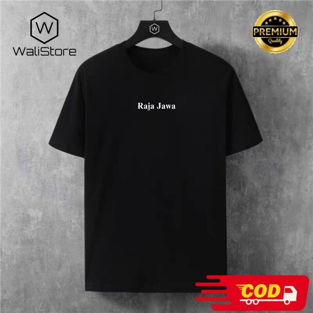 Jual Custom Baju Kaos Kata Kata "RAJA JAWA" Tulisan Sindiran Kaos ...