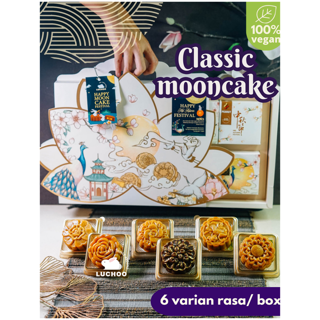Jual Classic Mooncake - Kue Bulan Premium by Luchoo | Shopee Indonesia