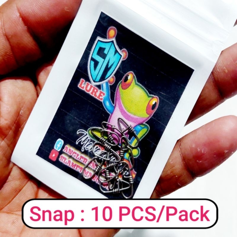 Jual SNAP/Peniti Pancing 10 Pcs/Pack Pas Buat Casting Gabus | Shopee ...