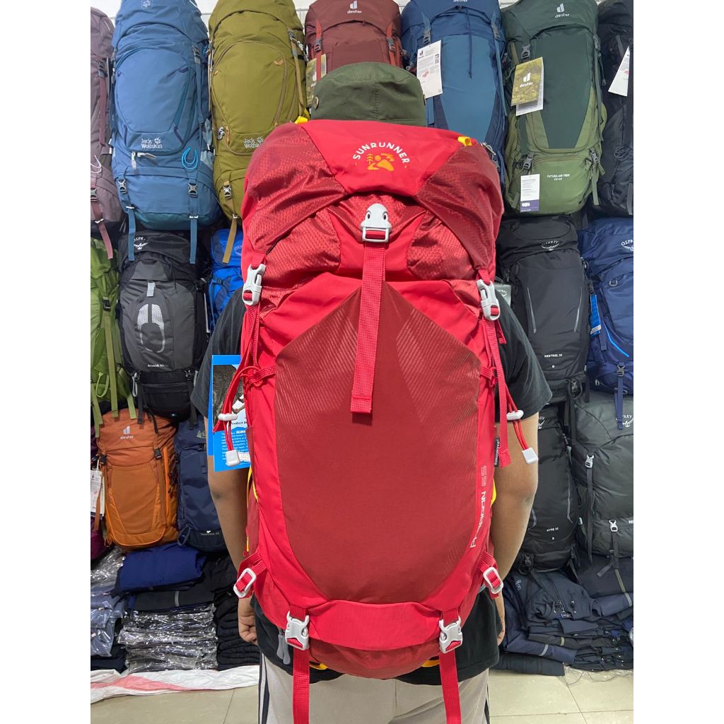 Jual Tas Gunung Carrier SunRunner Paragon 65 Ransel Camping Hiking ...