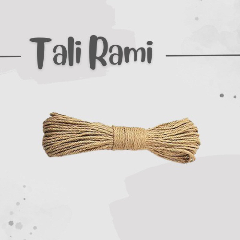 Jual Tali rami goni 2 ply | Shopee Indonesia