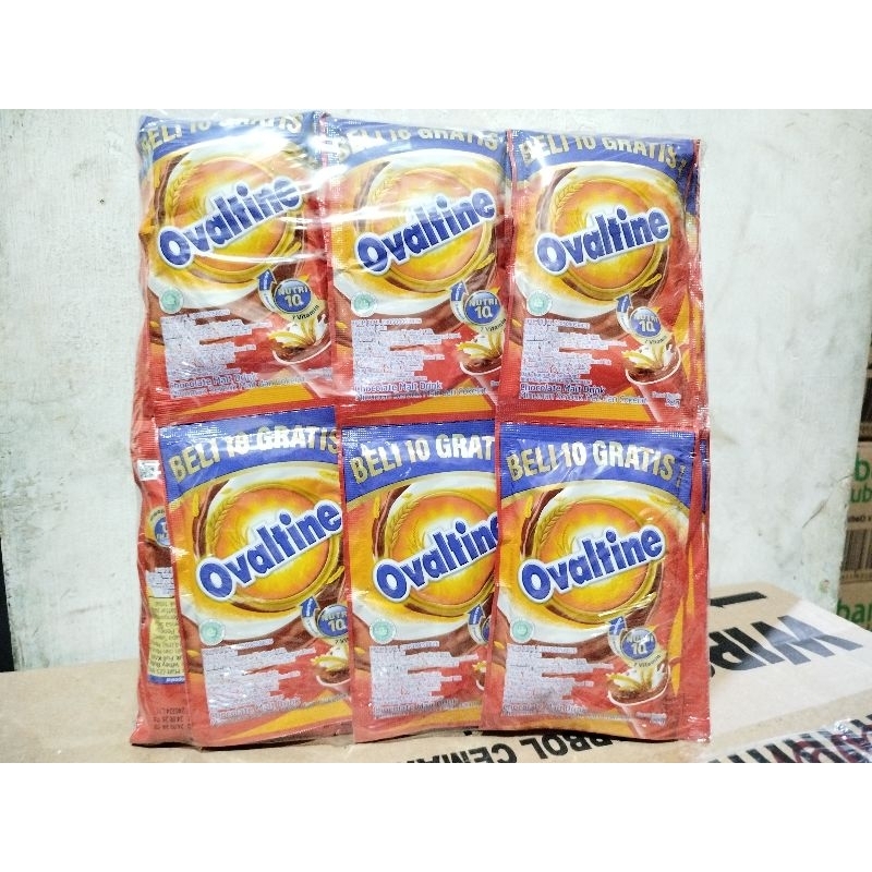 Jual Ovaltine sachet isi 10 gratis 1/Susu coklat bubuk/Ovaltine | Shopee Indonesia