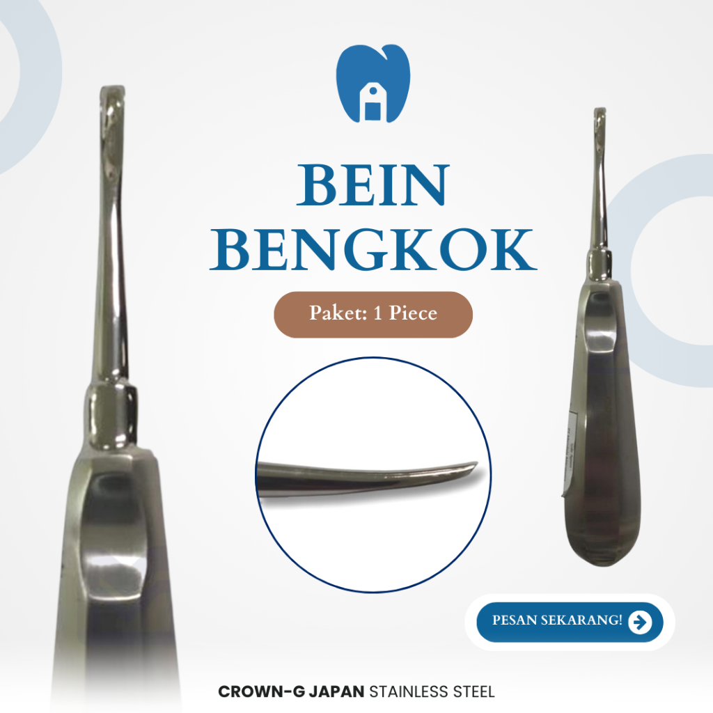 Jual Dental Cryer Root Elevator / Bein Lurus / Bein Bengkok / Bein ...